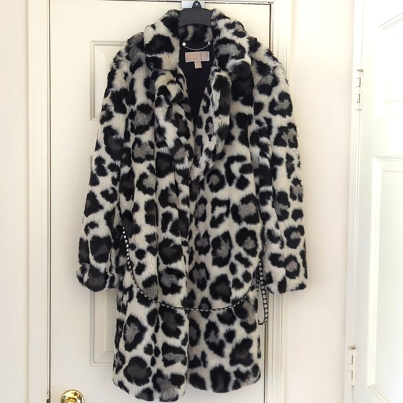 MICHAEL Michael Kors | Jackets & Coats | Micheal Kors Faux Fur Coat ...